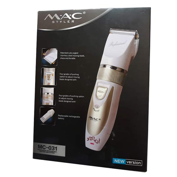 ماشين اصلاح MC-031 مك استايلر اصلاح سر و صورت | فروشگاه اینترنتی آریا کالا